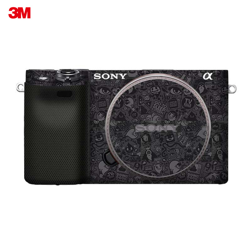 For Sony A6300 A6400 Wrap Skin anti scraches Camera Body Skin 3M ...