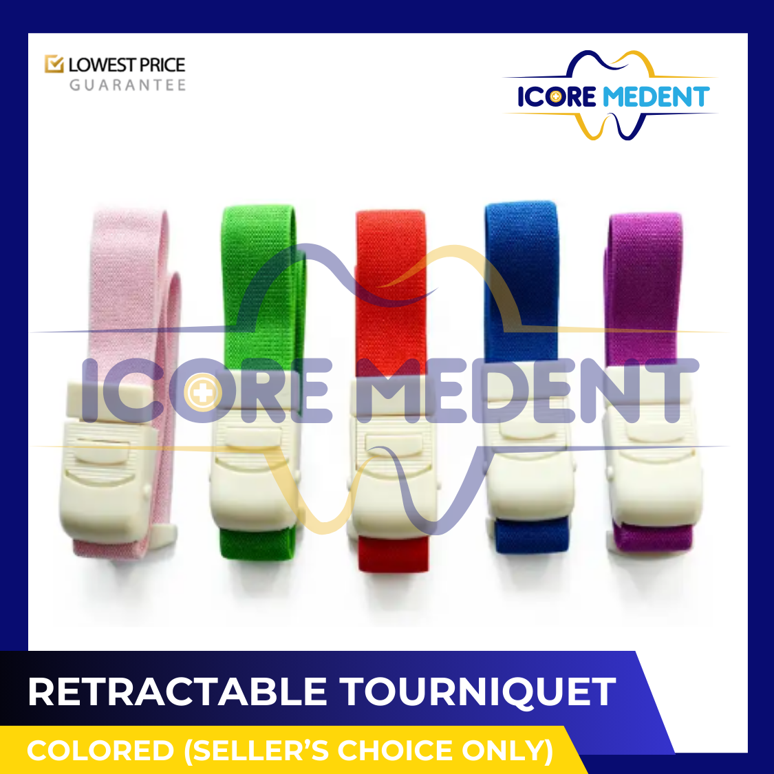 Automatic Retractable Tourniquet (Assorted Color) | Lazada PH