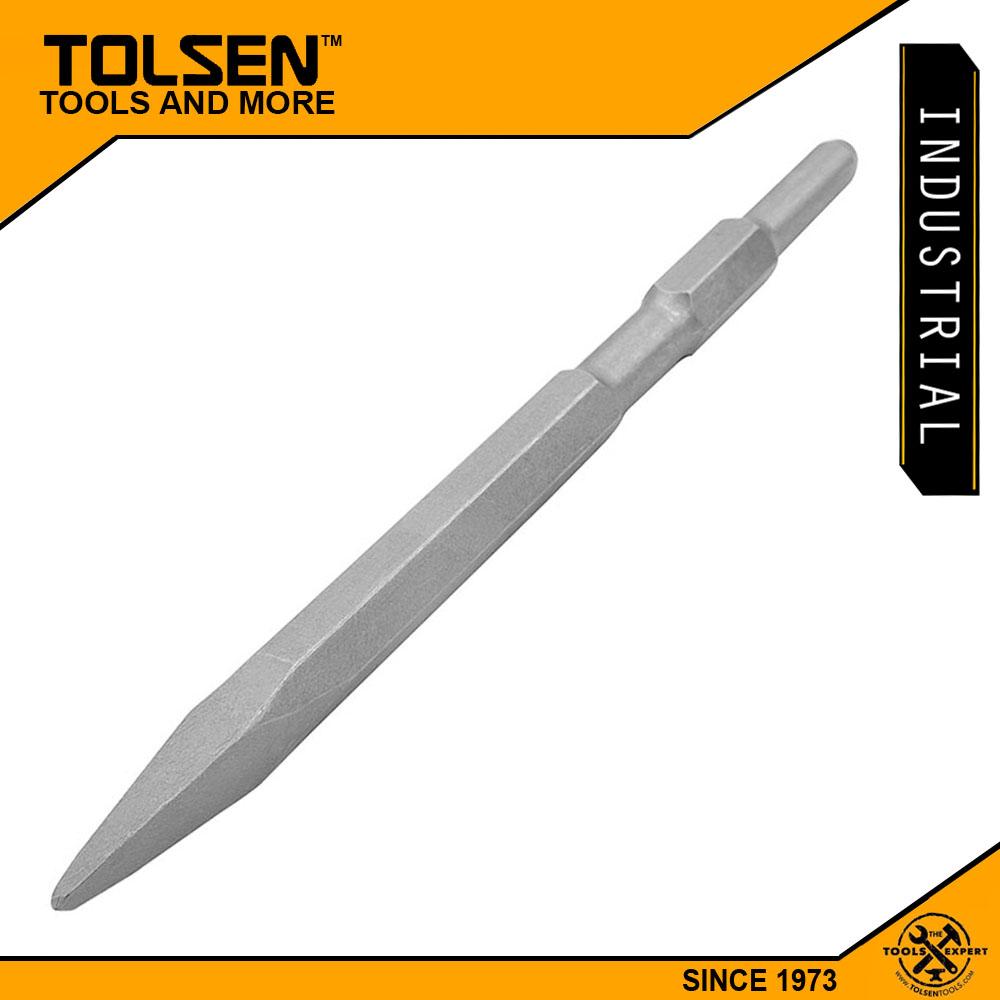 Tolsen Industrial Hex Point Chisel (17x280mm) 75450 | Lazada PH