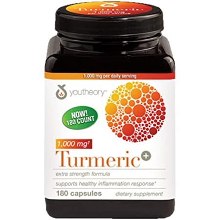 Youtheory Turmeric Extra Strength Formula - 180 Capsules | Lazada PH