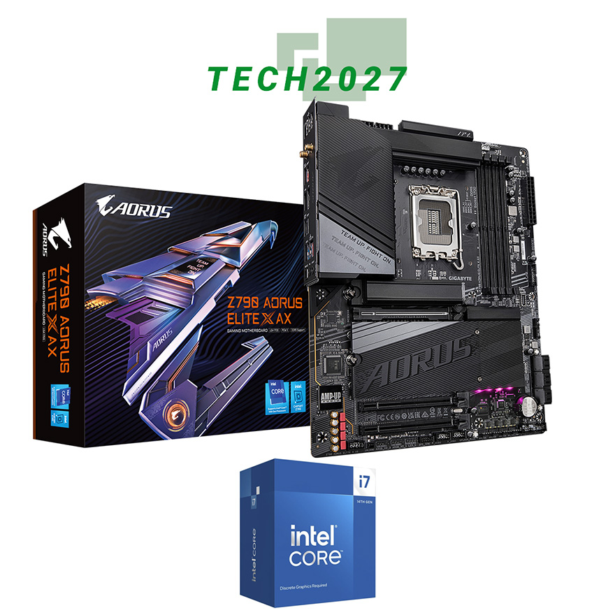Intel Core i7-14700F 2.1 GHz 20-Core LGA 1700 Processor with GIGABYTE ...