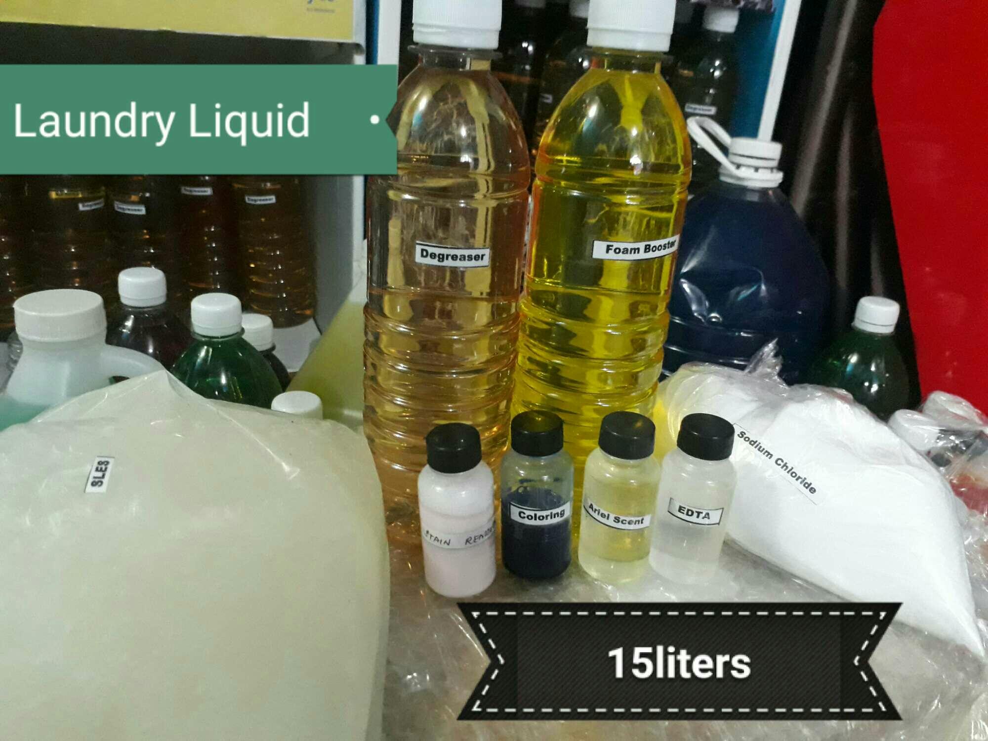 Diy Laundry Liquid Kit (Ariel) | Lazada PH