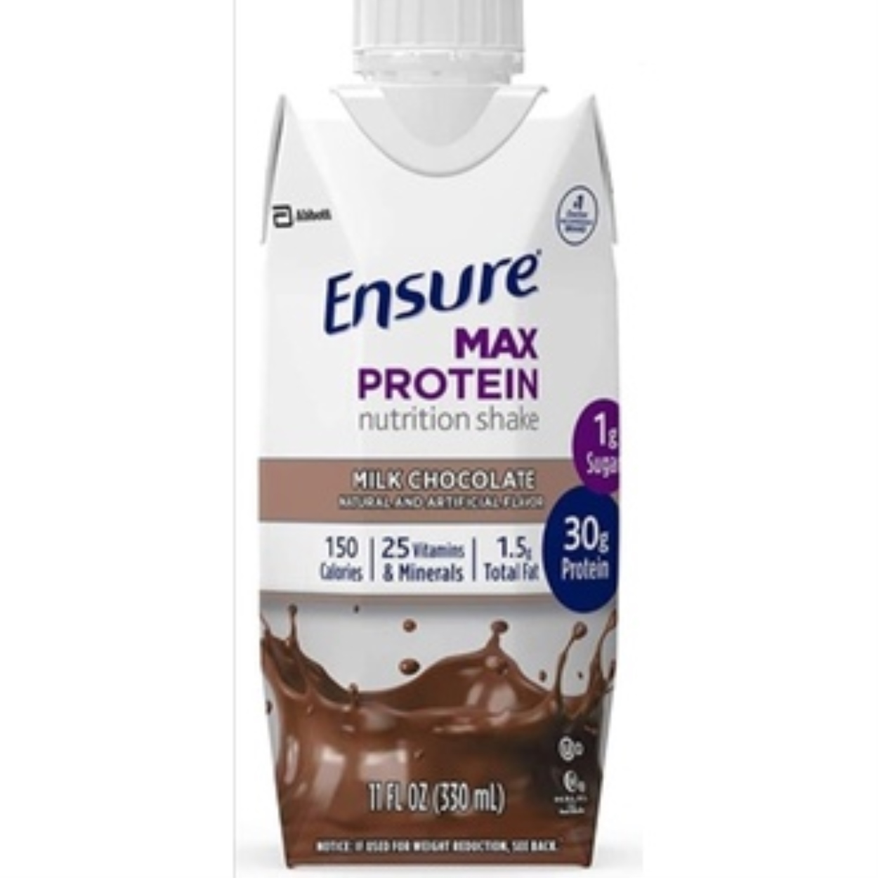 Adult Healthy ENSURE Max Protein Nutrition Shake (330ml) Cafe Mocha ...