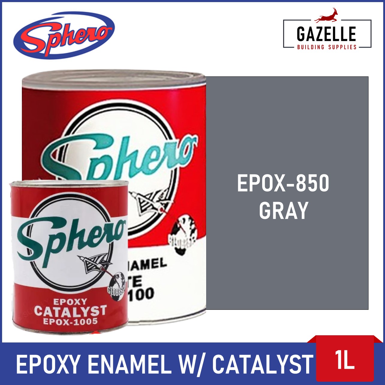 Sphero Epoxy Enamel Gray 1L | Lazada PH