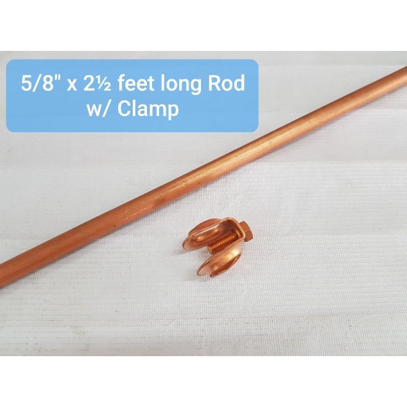 Special price 】 Ground Rod 5/8 x 4.75 feet 5ft Plated with or without ...