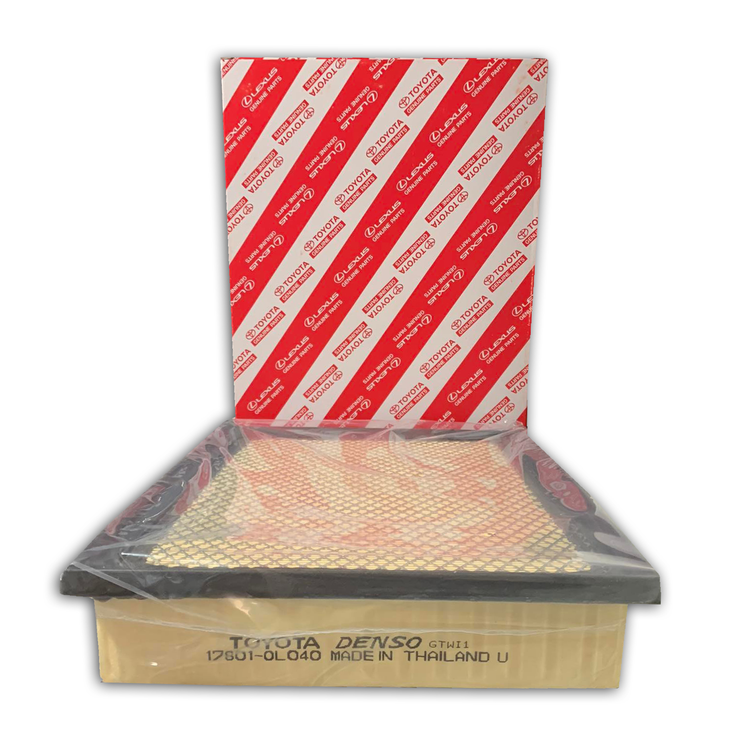 17801-0L040 AIR FILTER Toyota Hilux Revo Conquest 2016-2022 Denso Air ...