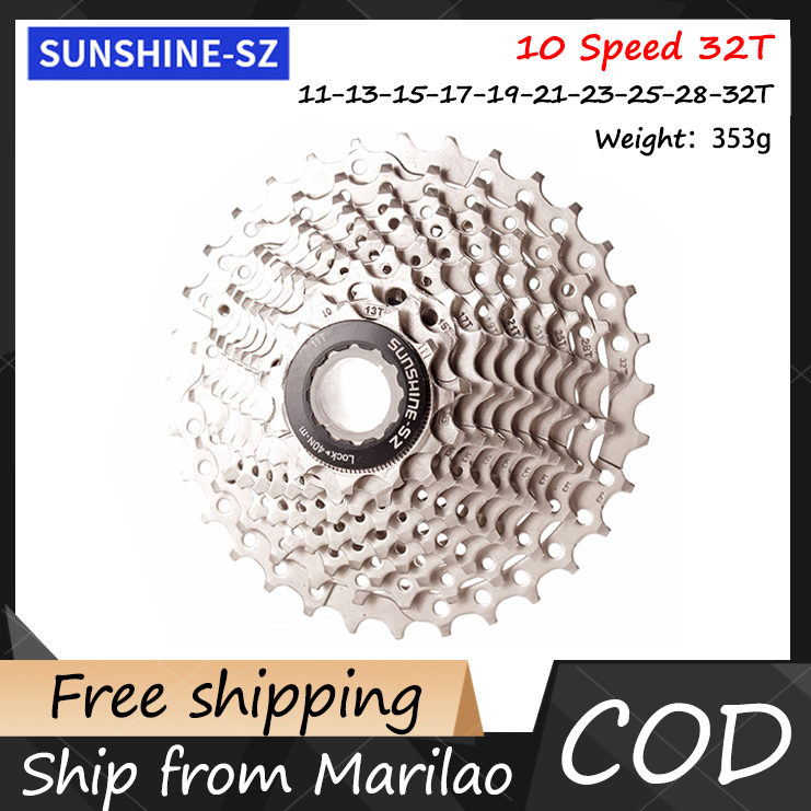 Sunshine Road Bike 8S/9S/10S/11S Cassette 9Speed 10Speed Cogs Roadbike ...