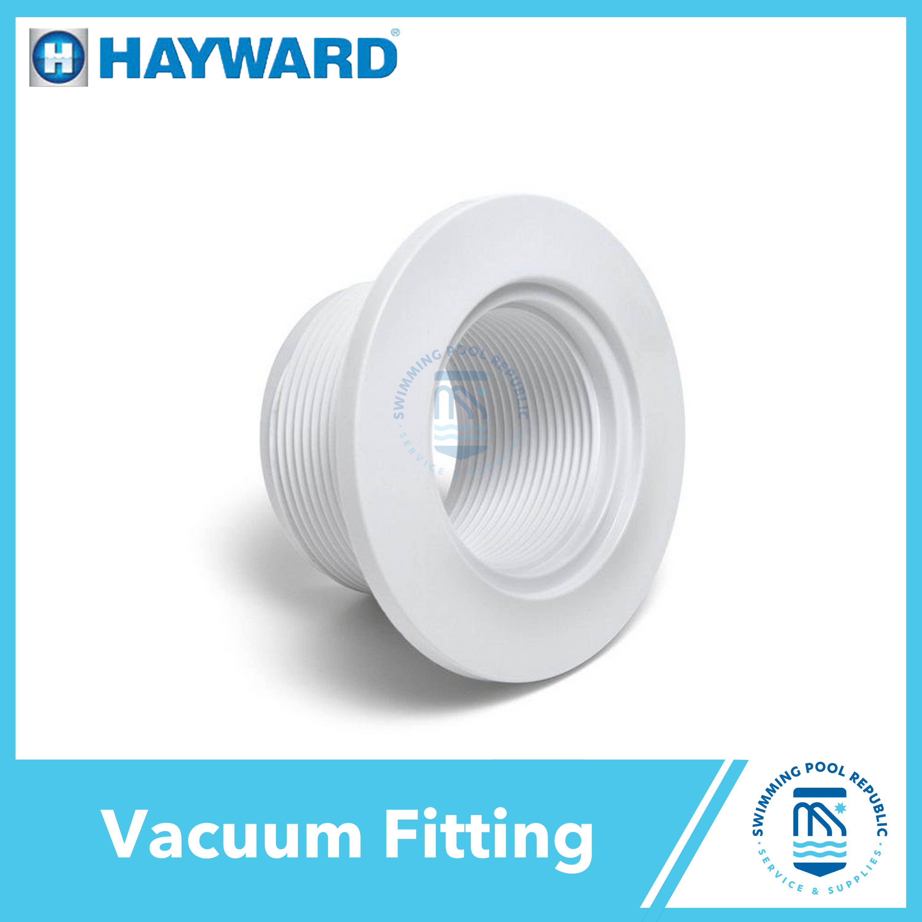 Hayward Pool Fittings, Vacuum Fittings 1-1/2 Inch FIP and 2 Inch MIP ...