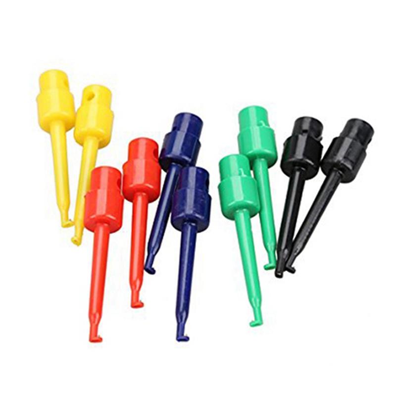 20 Pcs Test Tools: 10 Pcs 5-Color Double Ended Alligator Clips Test ...