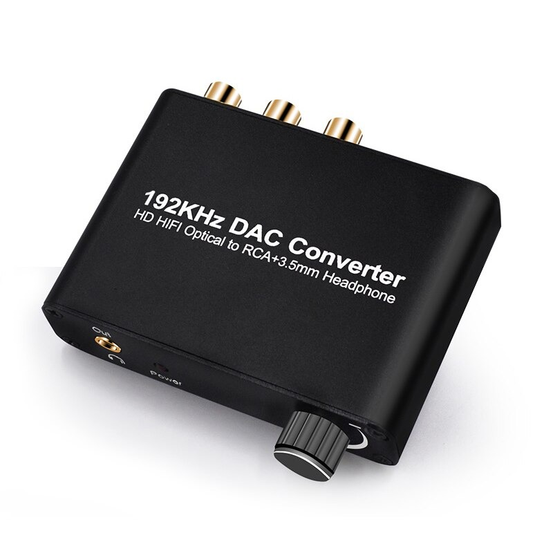 SOUND HiFi 5.1CH Digital Optical to Analog Decoder 192khz DAC Audio ...