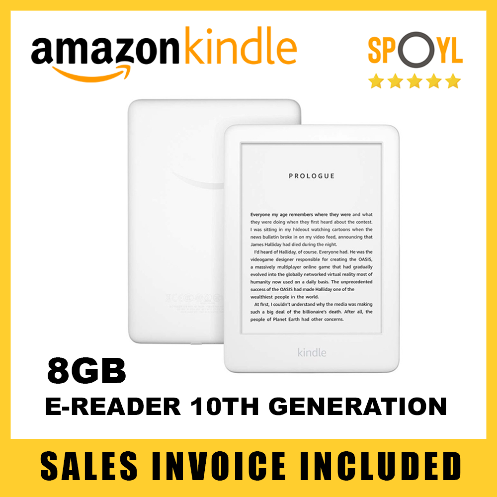 Amazon Kindle E Reader 16GB 2022 / EBook with Built in front light Tablet with High resolution ...