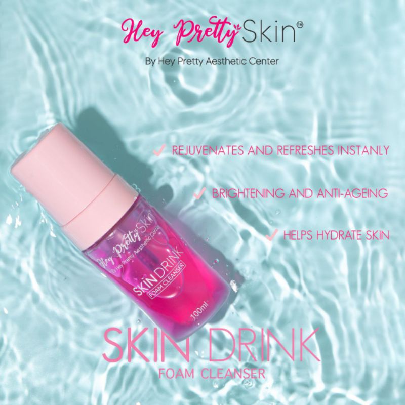 CLAIM VOUCHER SKIN DRINK FACIAL FOAM CLEANSER by Hey Pretty Skin ...