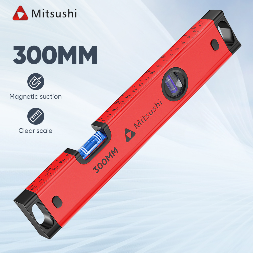 Mitsushi Torpedo Level 30/60/80CM Magnetic Base Horizontal Measuring ...