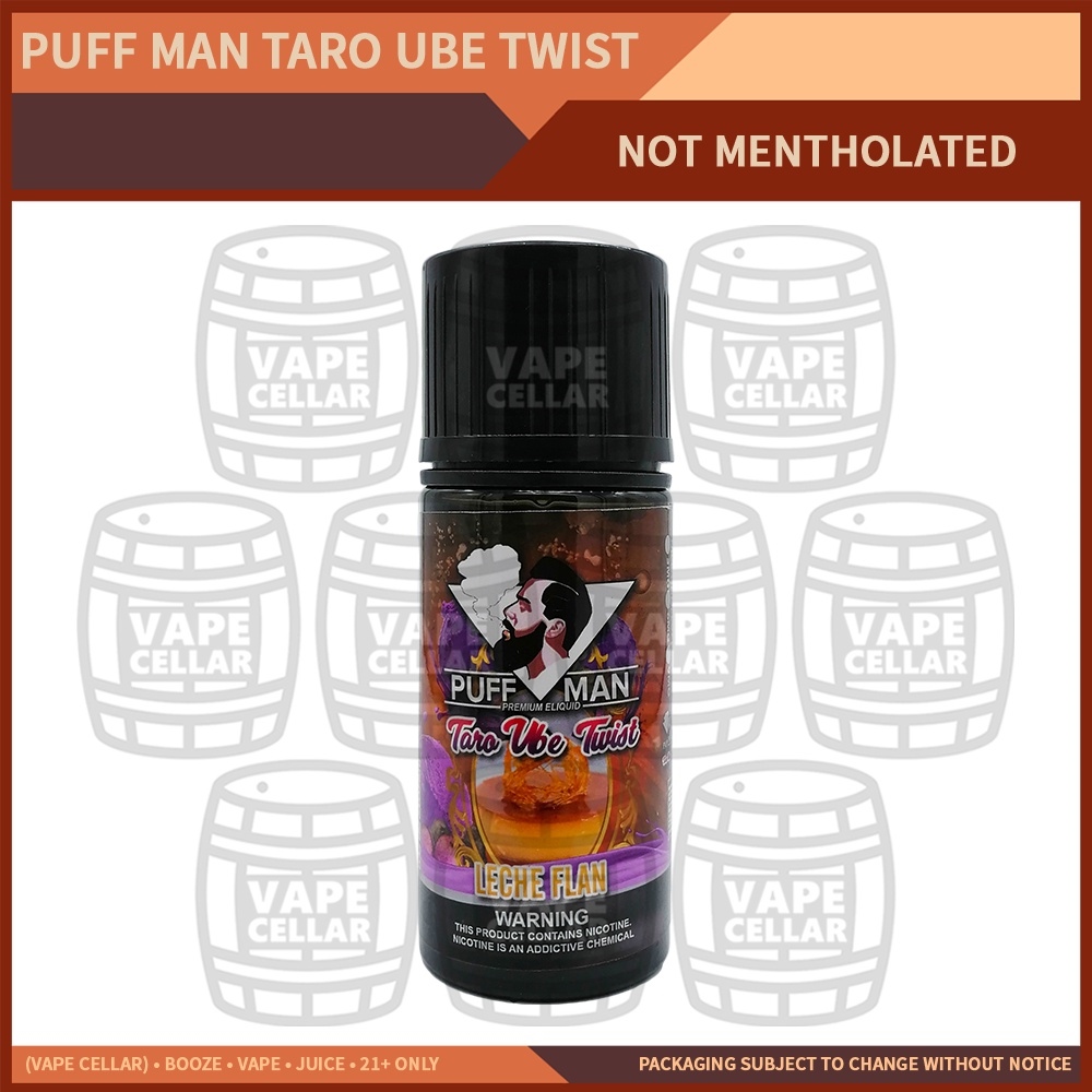 Puff Man Taro Ube Twist 100ML (3MG 6MG) [ 002] [TEYD0720] | Lazada PH