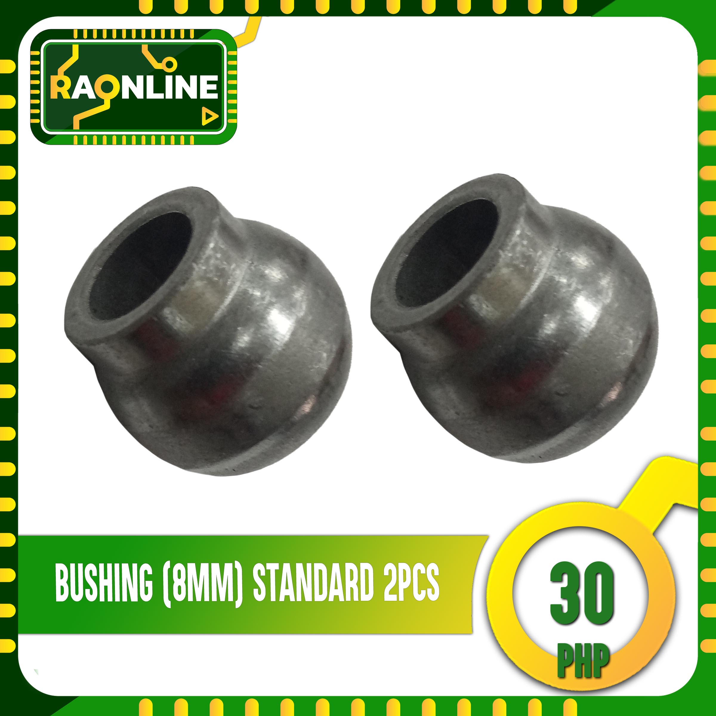 Raonline 2pcs BUSHING (8mm) Standard , Electricfan Bushing | Lazada PH