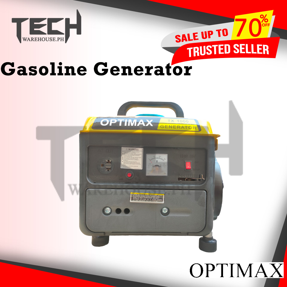 Optimax Gasoline Generator 1000 Watts | Lazada PH