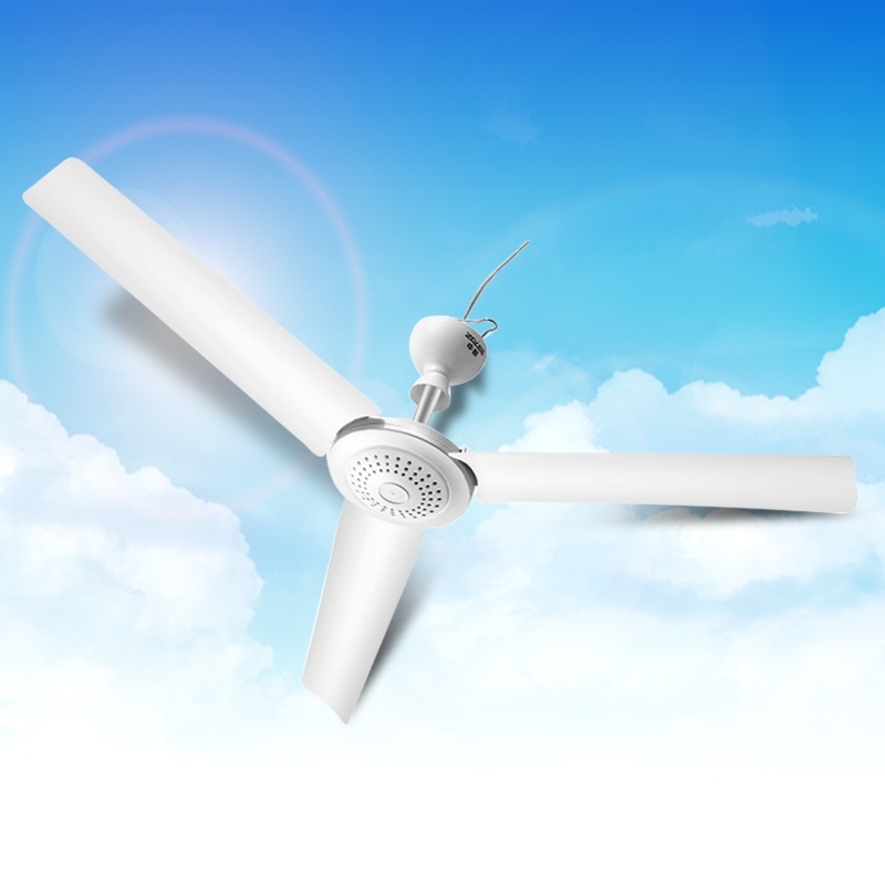 Premium Electric Ceiling Fan with 3 Blades 700 mm in White Mabuhay Star ...