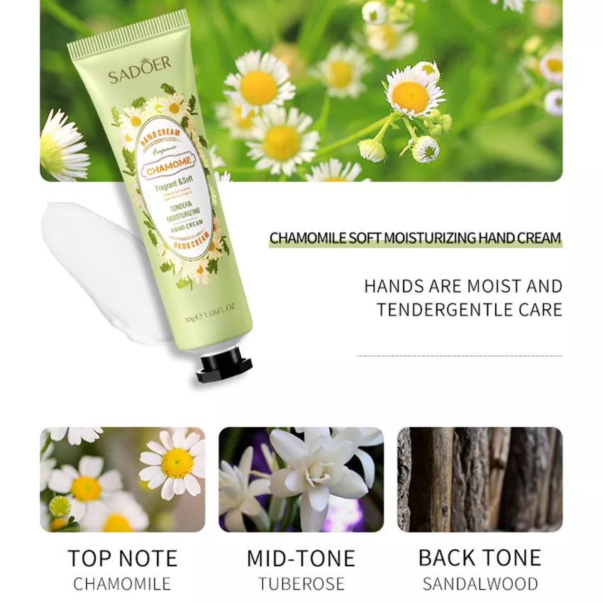 SADOER ORIGINAL Plant Extract Moisturizing Mini Hand Cream 30g [Nourishing, Anti aging ...
