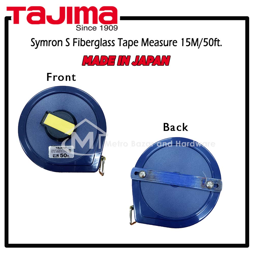 Tajima Symron S Fiberglass Tape Measure 15M, 20M | Lazada PH