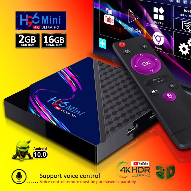 TV box Ram 2G Rom 16G watch 4K movies android TV box 12 months warranty ...