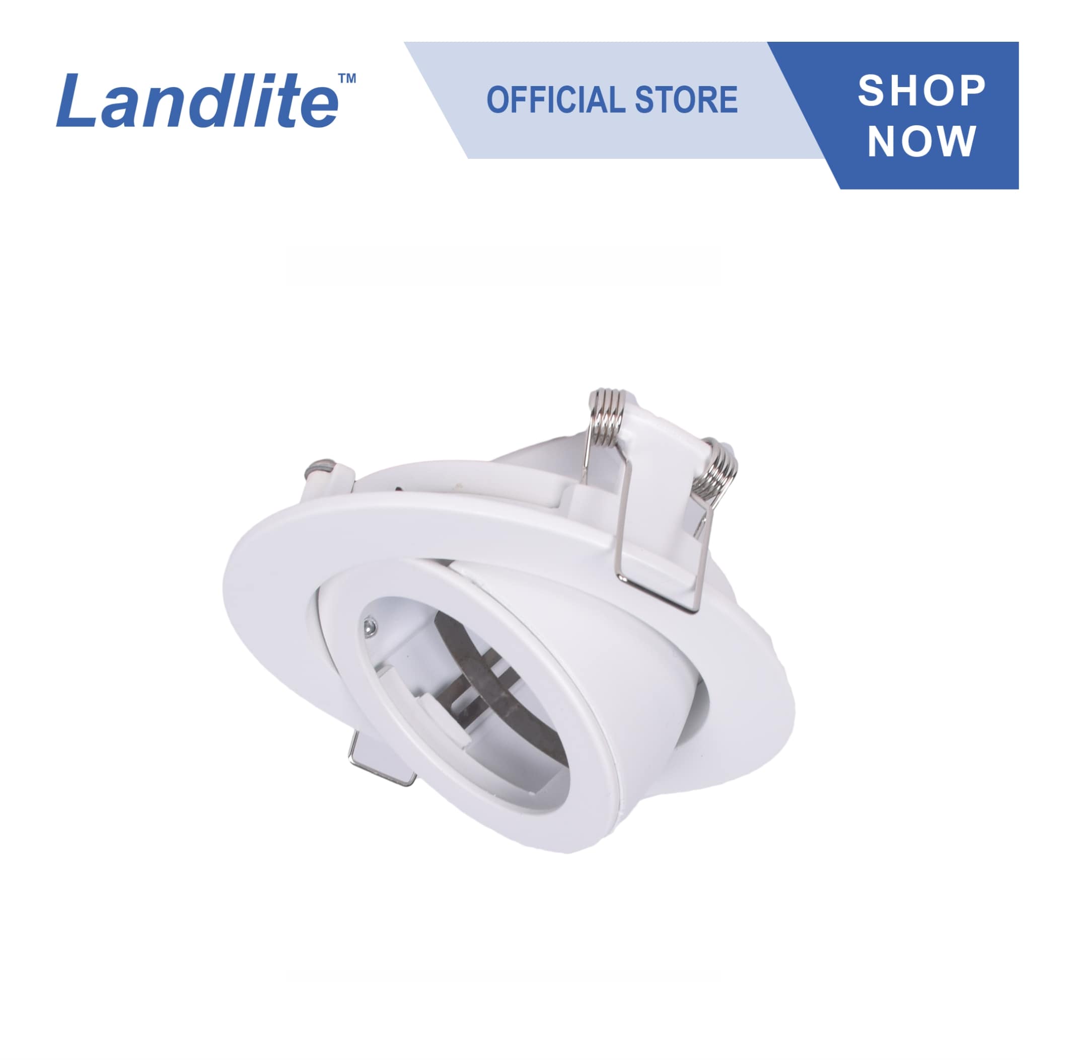 Landlite MR16 Base Downlight Fixture LL-906 WHT | Lazada PH