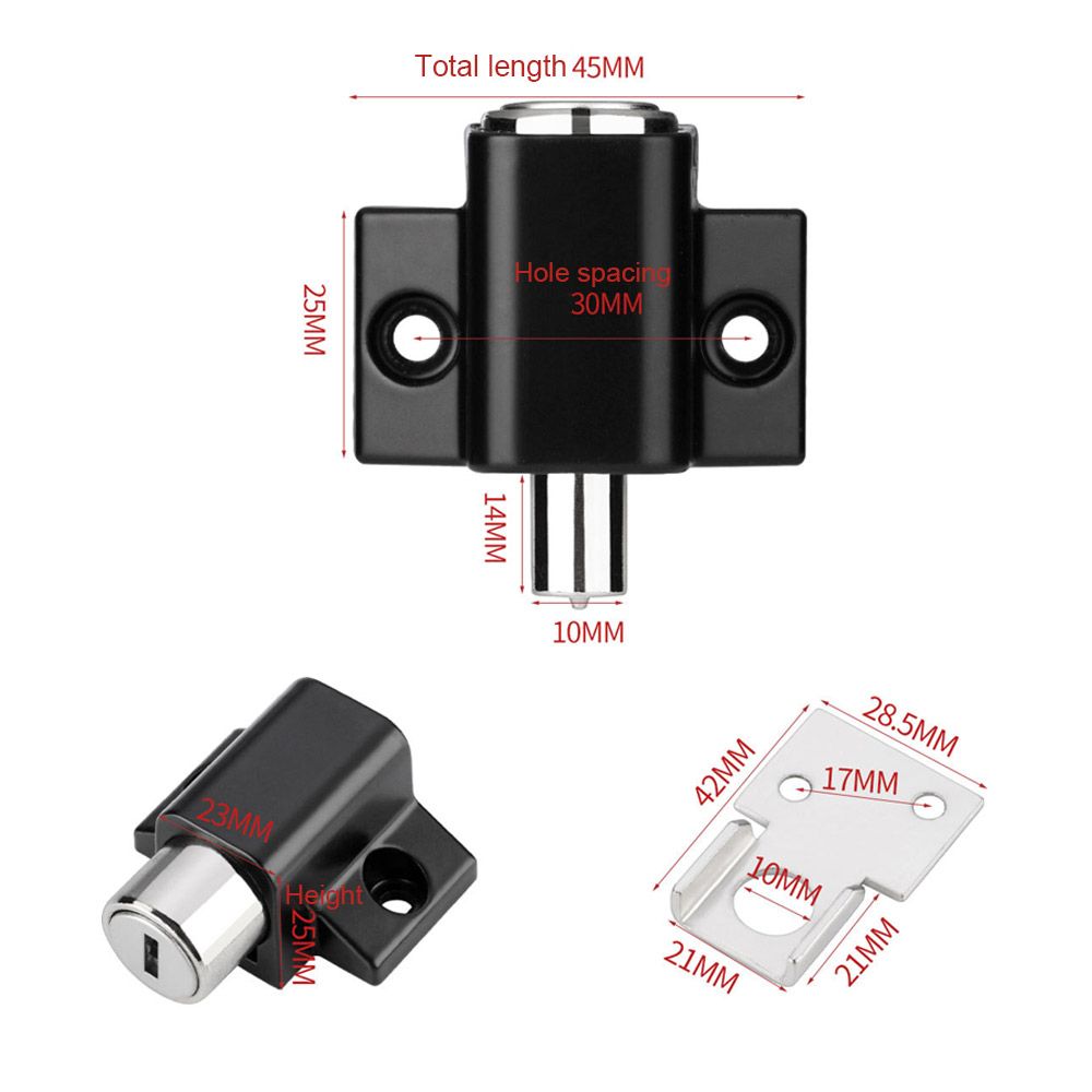 NAICKERTH Thicken Screen Window Fixed Buckle Aluminium Alloy Anti-Theft ...