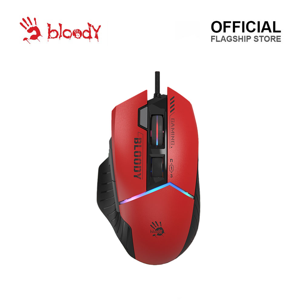 Bloody W95 Max Sports Extra Fire 12000 CPI RGB Animation Backlit Wired Gaming Mouse | Lazada PH