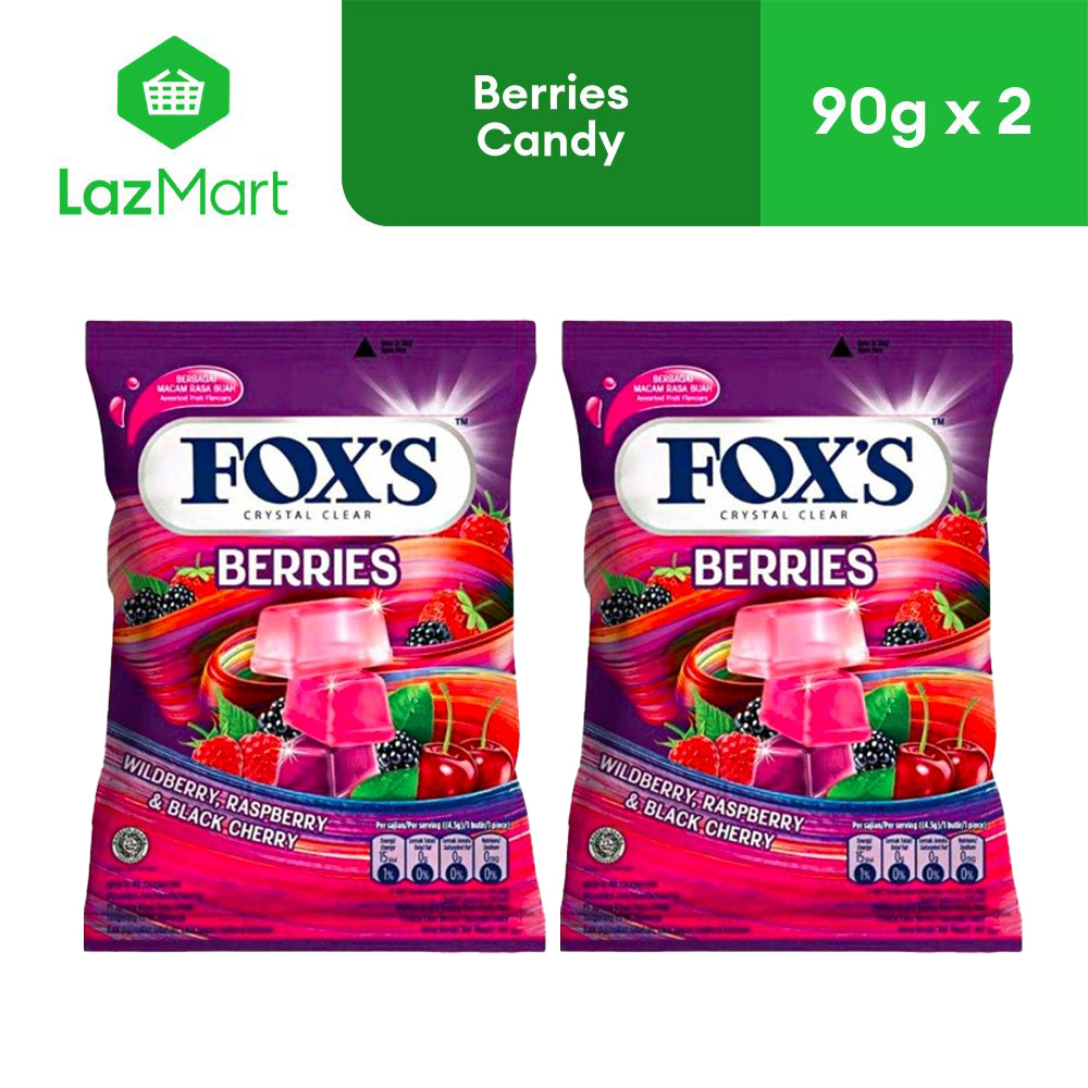 Fox's Berries Bag 90g - Pack of 2 | Lazada PH