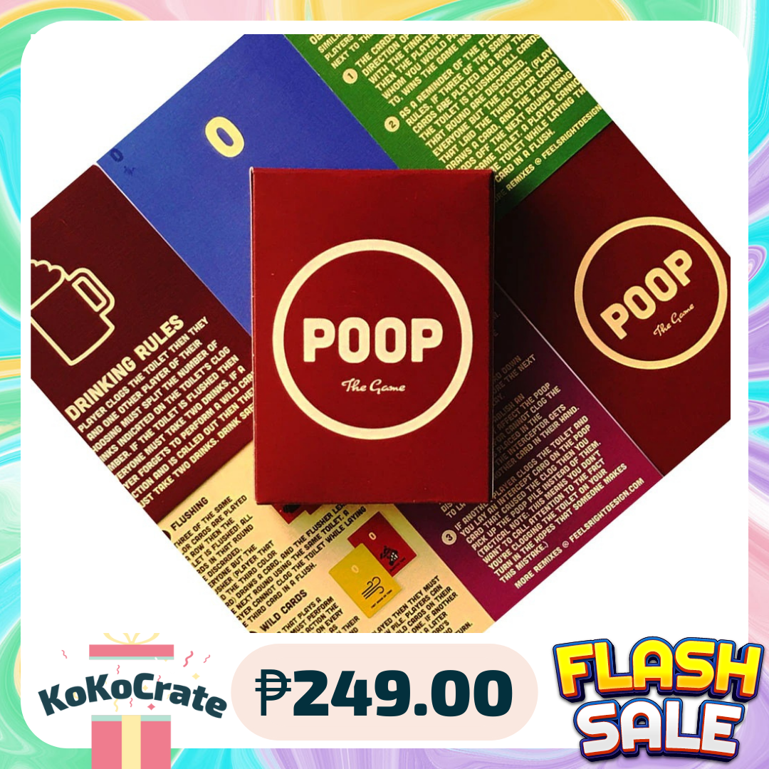 Poop The Game Card Games for Adults and Kids | Party and Family Game ...
