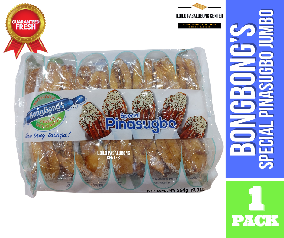 BONGBONGS Special Pinasugbo Jumbo Pack 264grams | Iloilo Bacolod ...