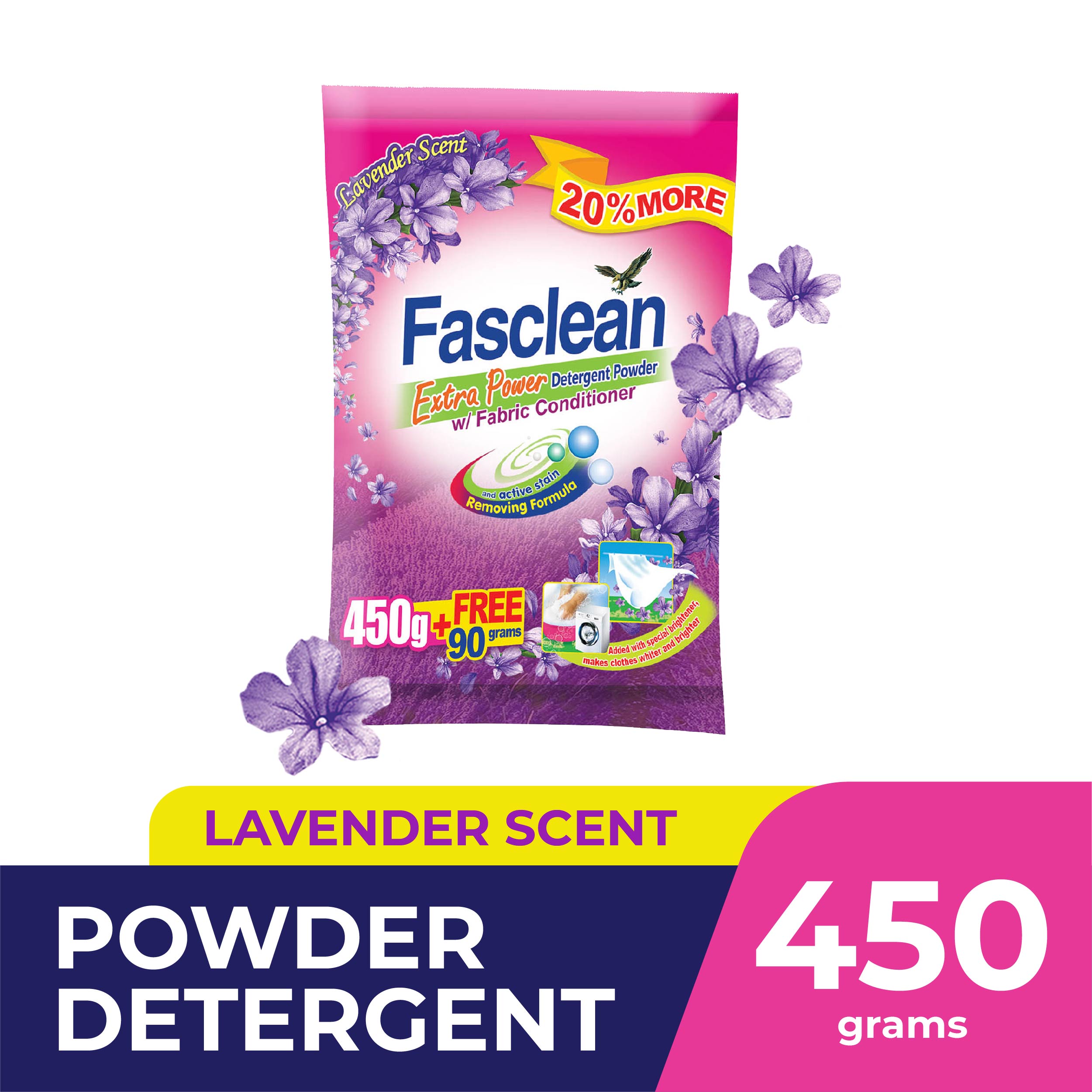 Fasclean Detergent with Fabcon 450g | Lazada PH