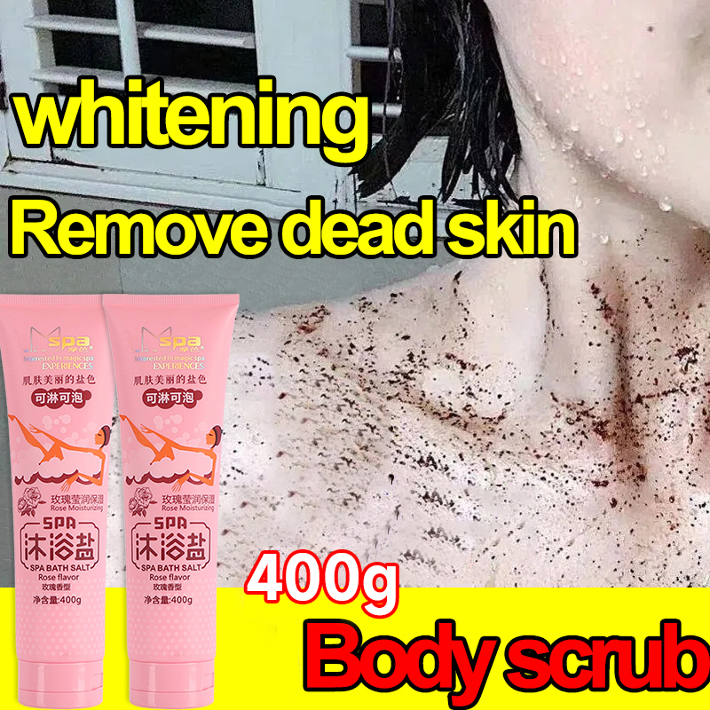 Milk Salt 400G Body Scrub Exfoliating Body Wash Itching Sea Salt ...
