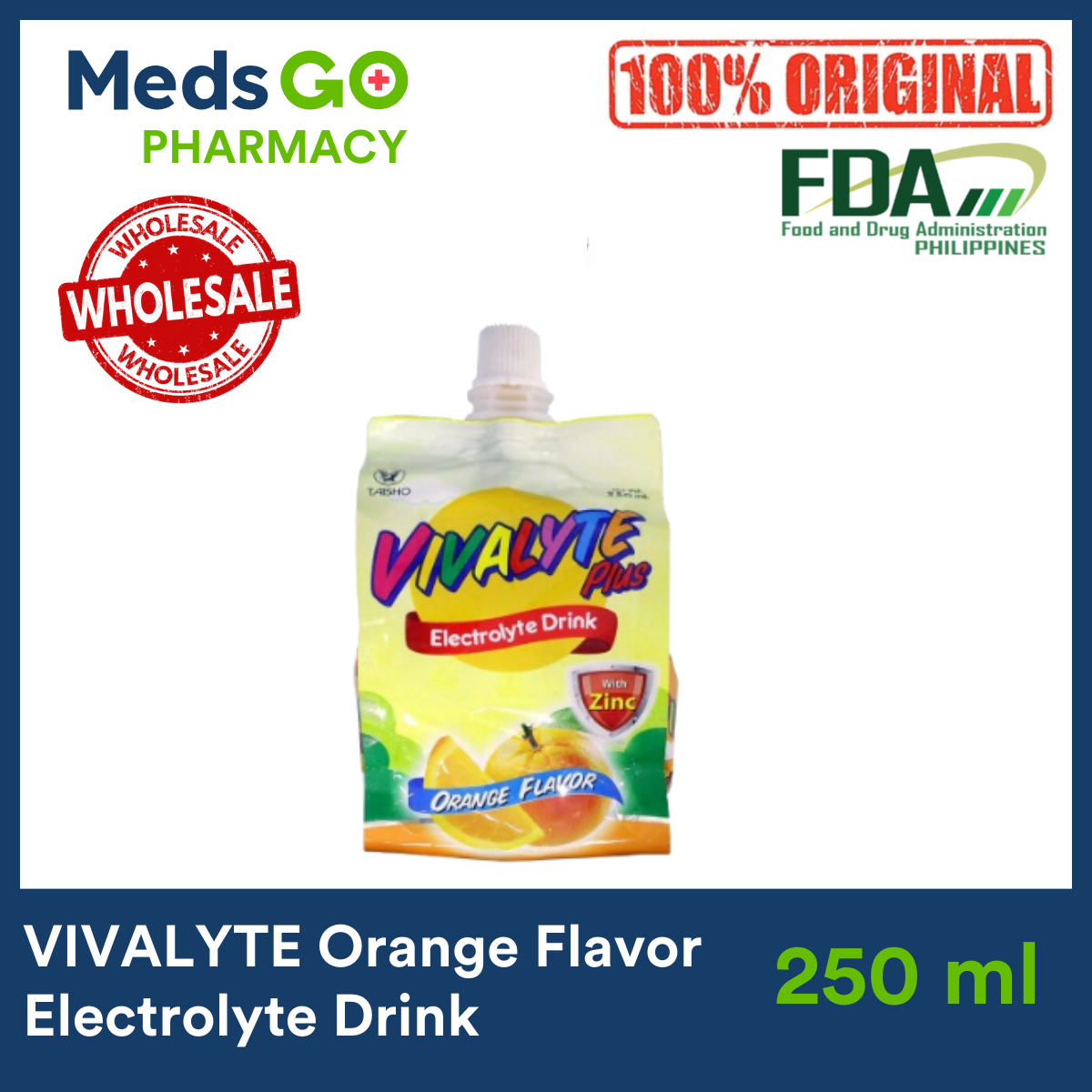 VIVALYTE Electrolyte Drink 250mL Orange 1 Pack | Lazada PH
