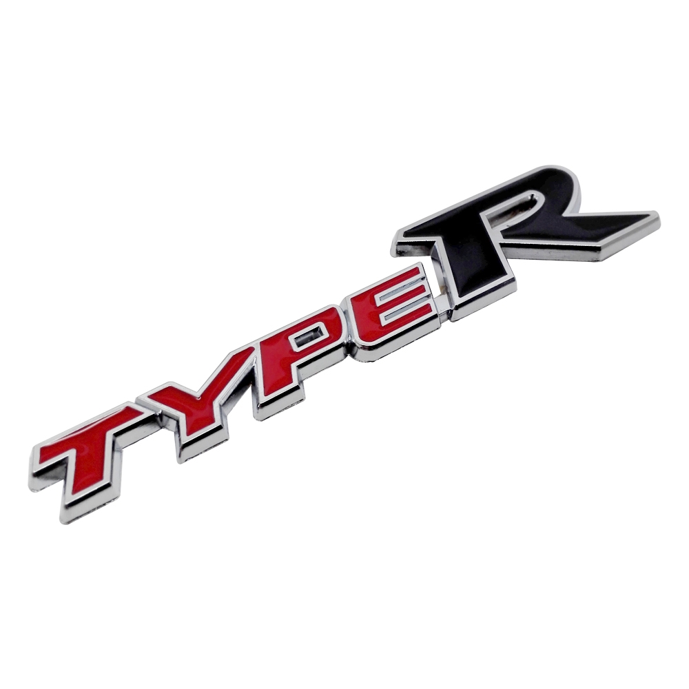 NEW Metal Badge Logo TYPE-Racing Logo TYPE R Stickers Decals for Honda ...