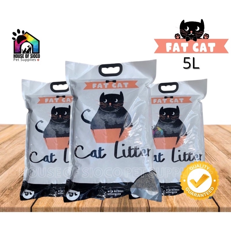 Fat Cat Litter Charcoal 5L | Lazada PH