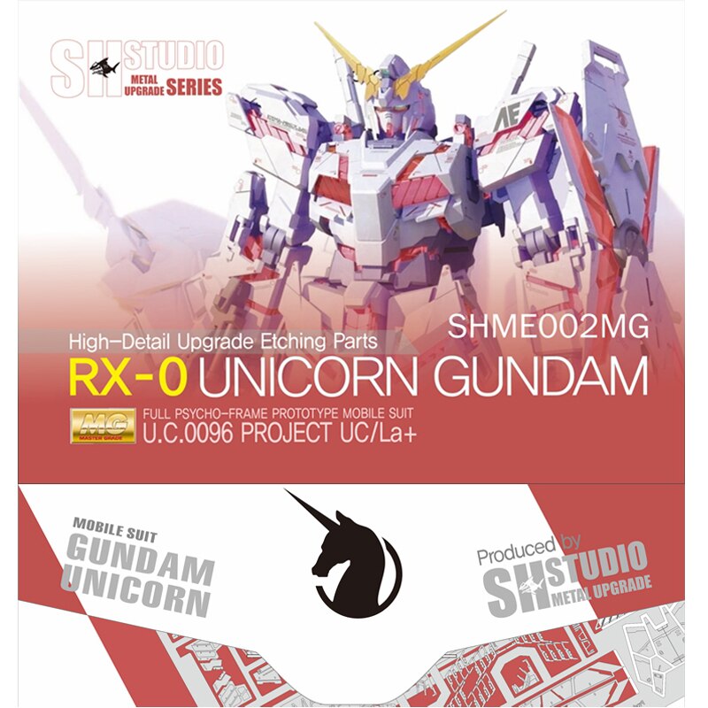 SH STUDIO MG 1/100 RX-0 UNICORN GUNDAM KA OVA HIGH-DETAIL UPGRADE ...