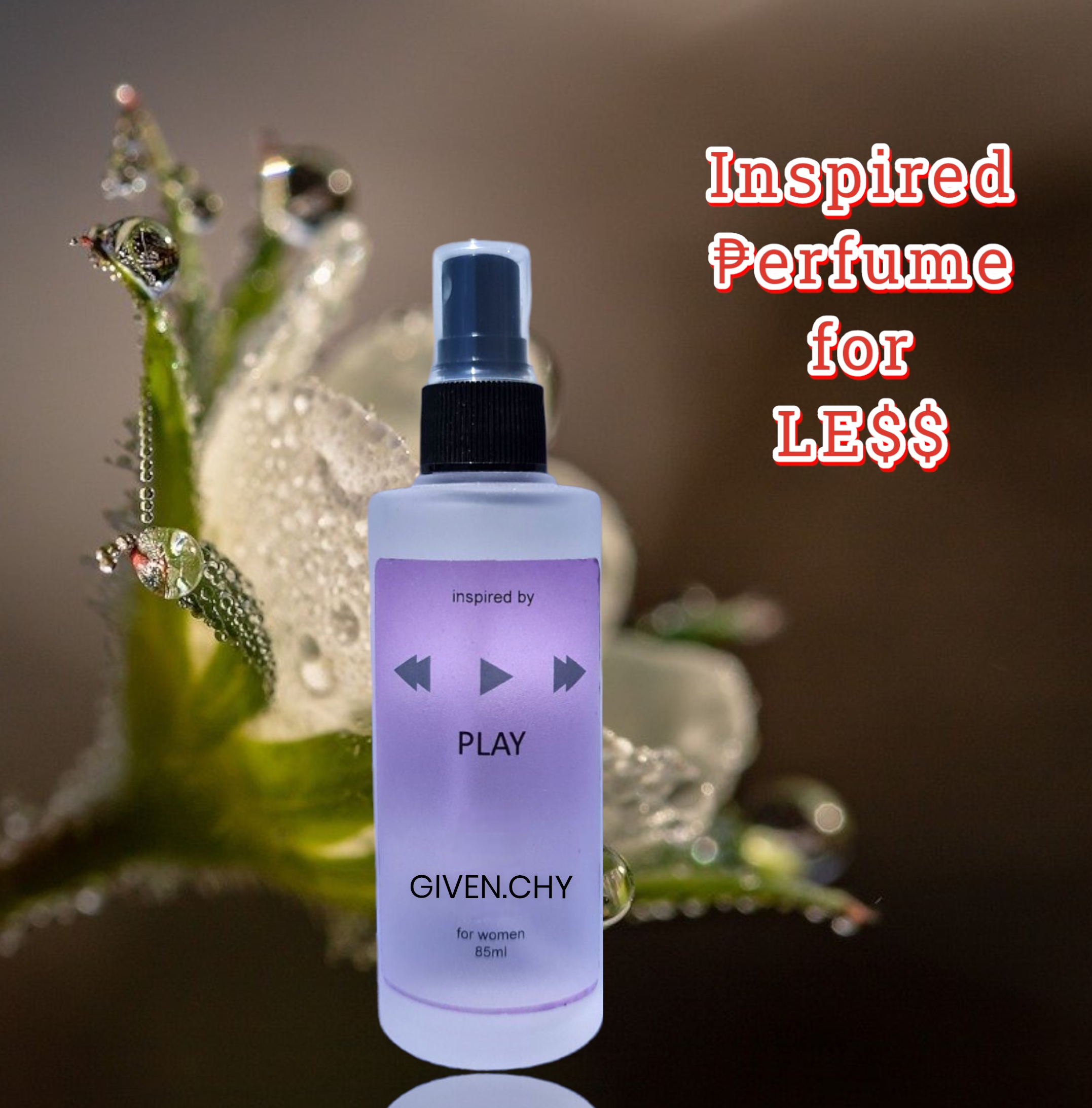Play inspired perfume Given.chy for men and women | Lazada PH