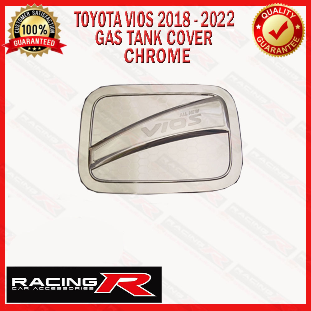 Toyota Vios Prime 2018 to 2023 Gas Tank Garnish Cover Chrome 2019 2020 ...