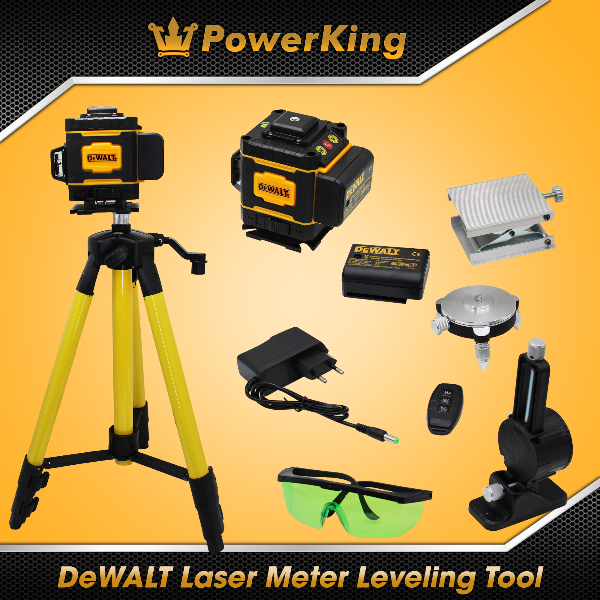 DeWALT 12-Line Professional Laser Leveling/Mapping Meter (Horizontal ...