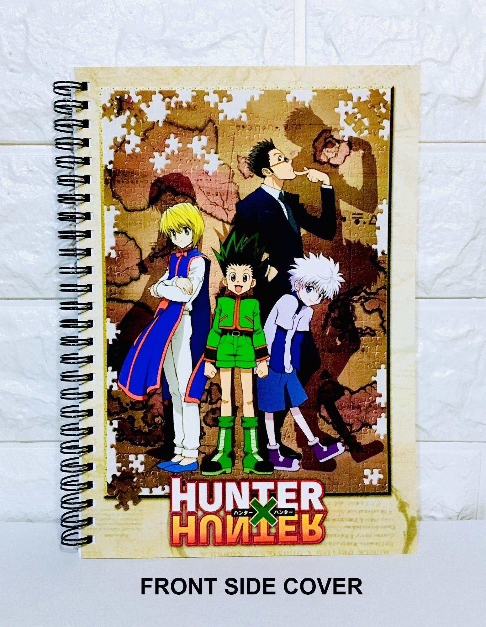 DA Anime Otaku Hunter x Hunter Notebook With Insider Divider 75 Sheets ...
