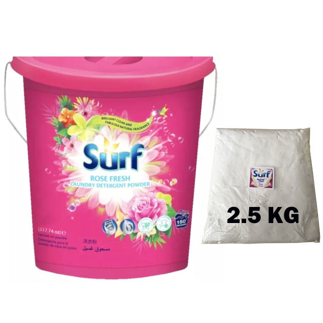 ~~ 2.5kg Bulk weighing Surf Powder ~~ rose fresh laundry detergent ...