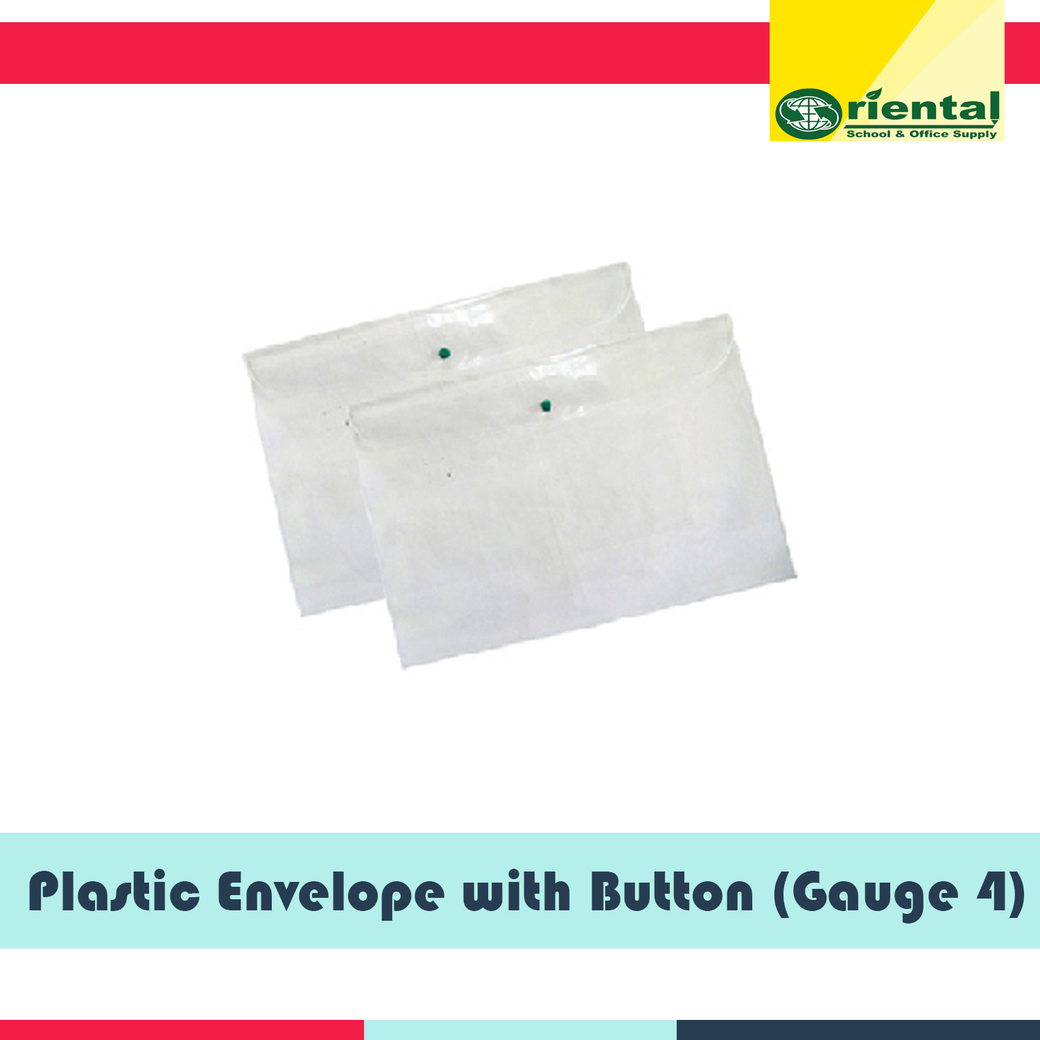 Jolly Plastic Envelope w/ Button (Gauge 4) - Short and Long | Lazada PH