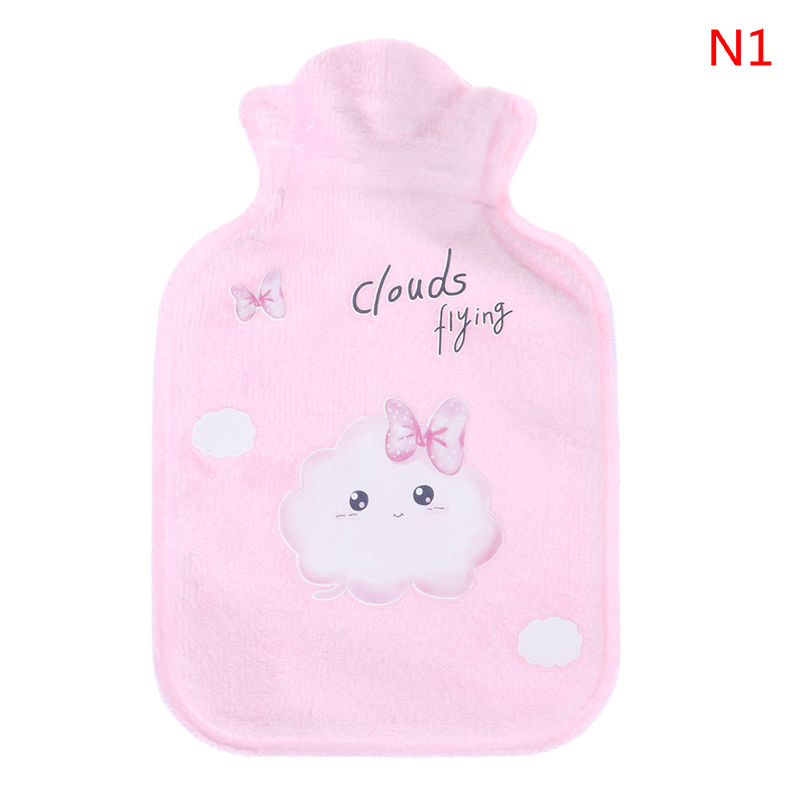 【Flash Sale】Hot Water Bottle Rubber Bag Cute Cartoon Warm Relaxing Safe ...