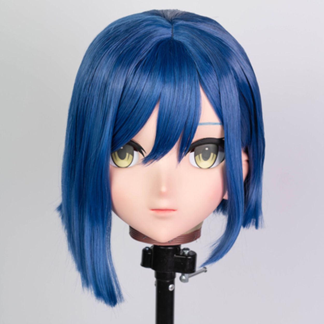 (LiLi Mask-97) Girl Half Head Halloween Realistic Silicone Mask Cosplay ...