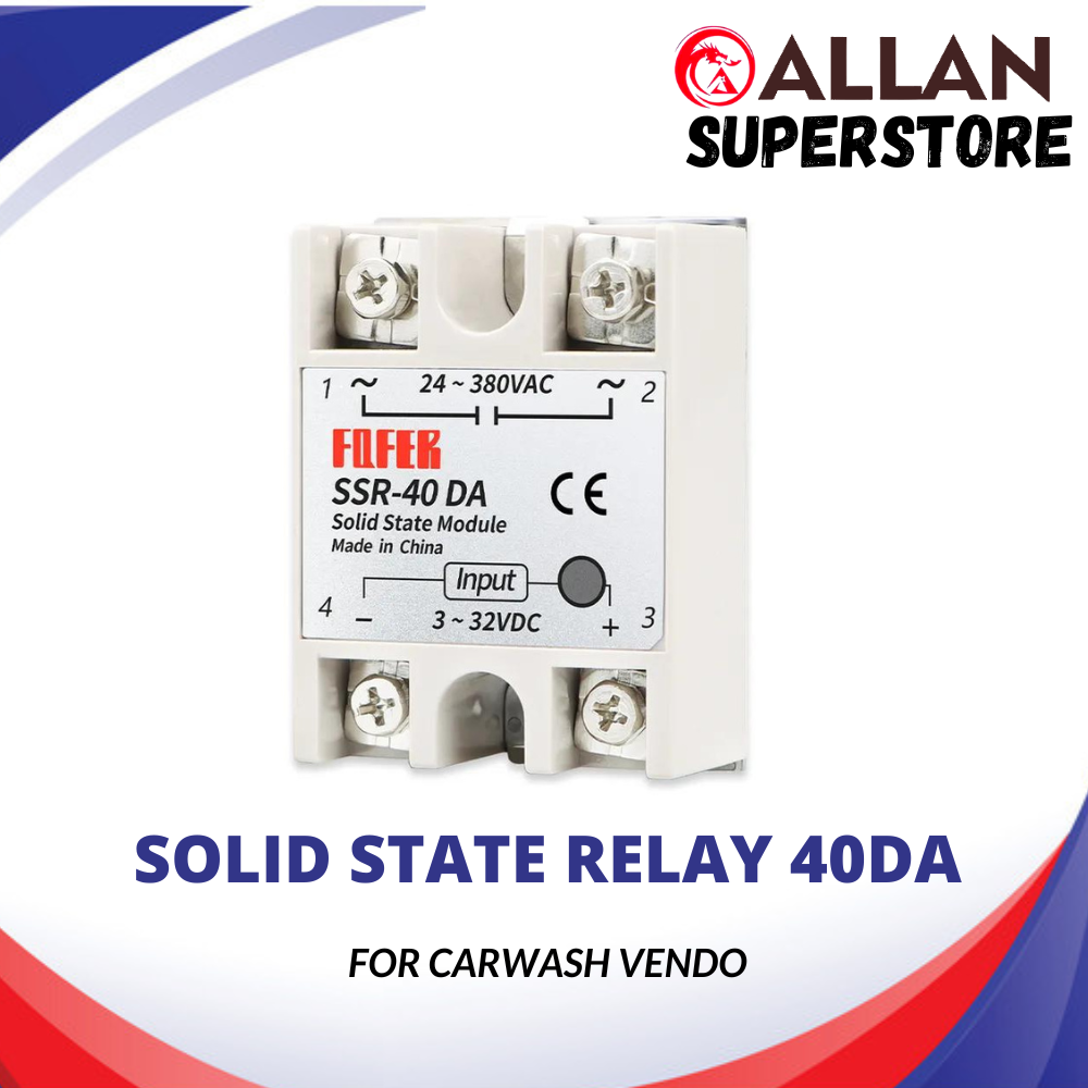 Allan Superstore Solid State Relay | SSR-40DA | single-phase solid ...