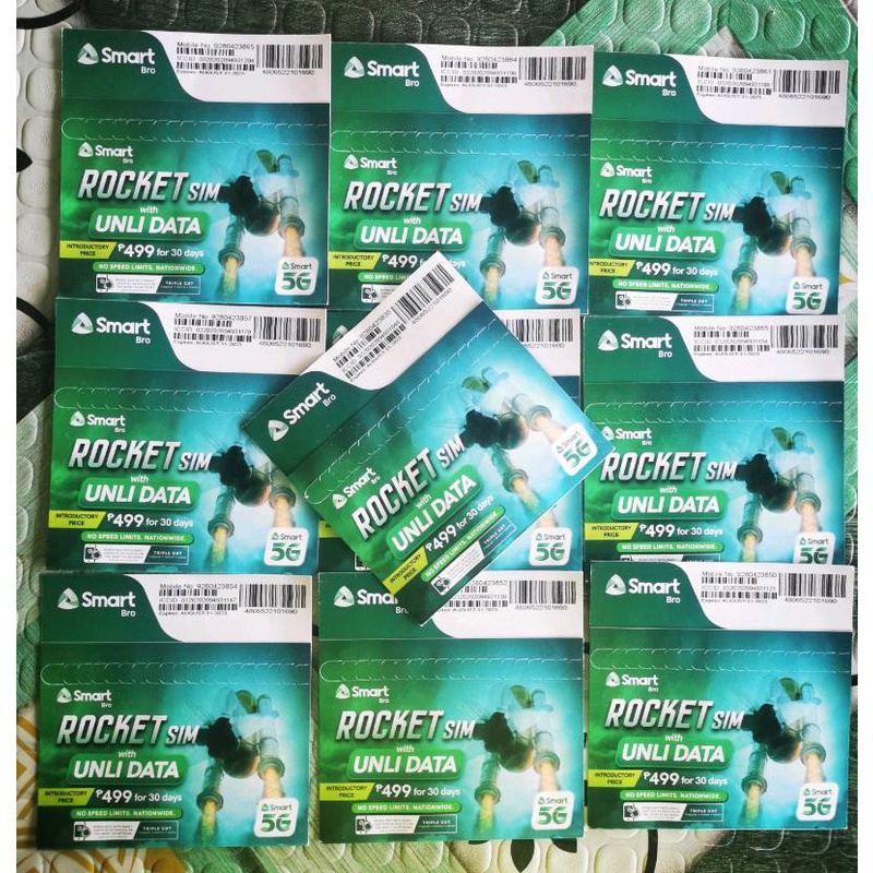 Smart Rocket Sim Unli Data 499 (OLD SIM) | Lazada PH