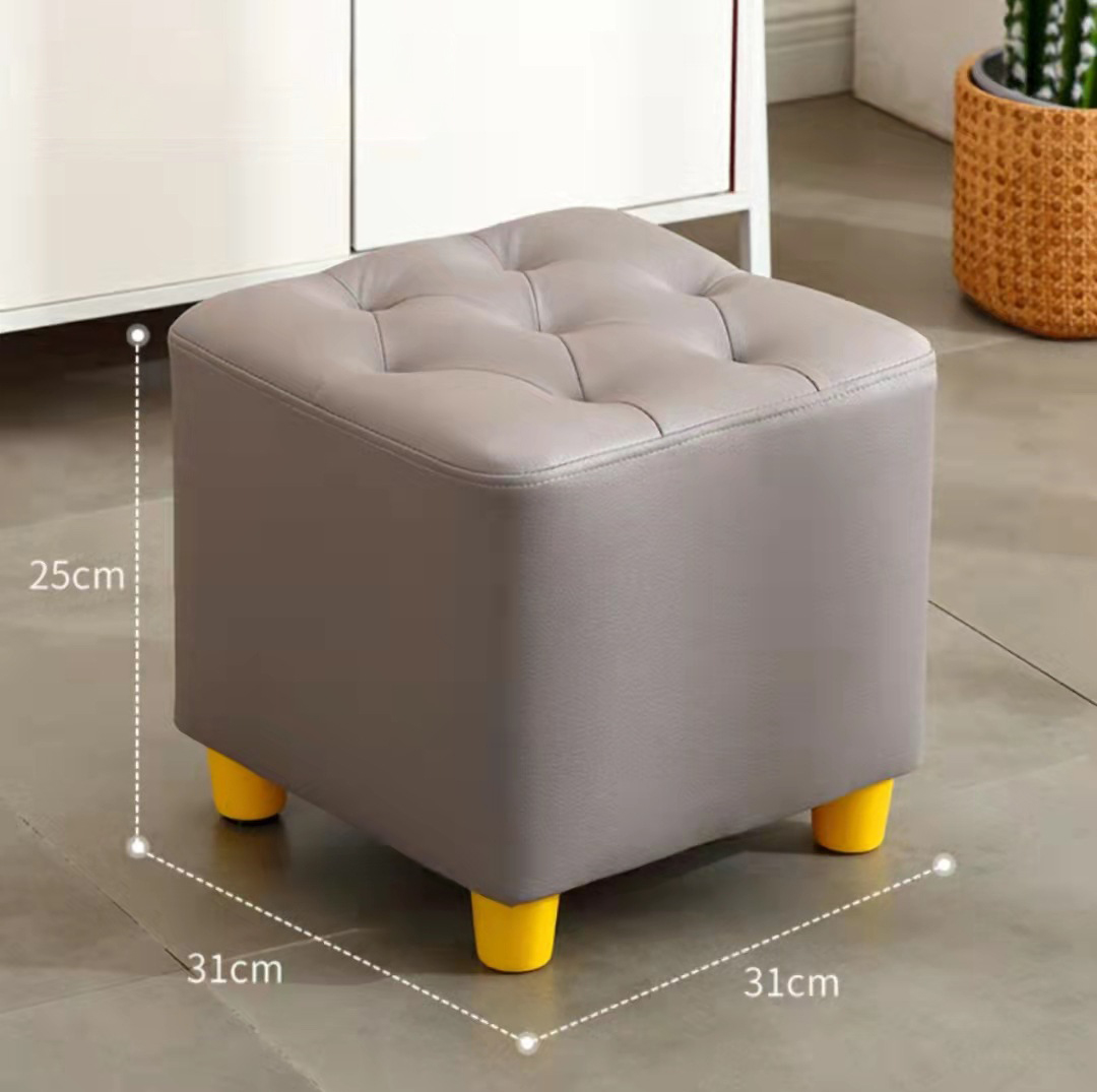 【PH&Stock】Square Sofa Stool Mini Living Room Bedroom Small Sofa Chair ...