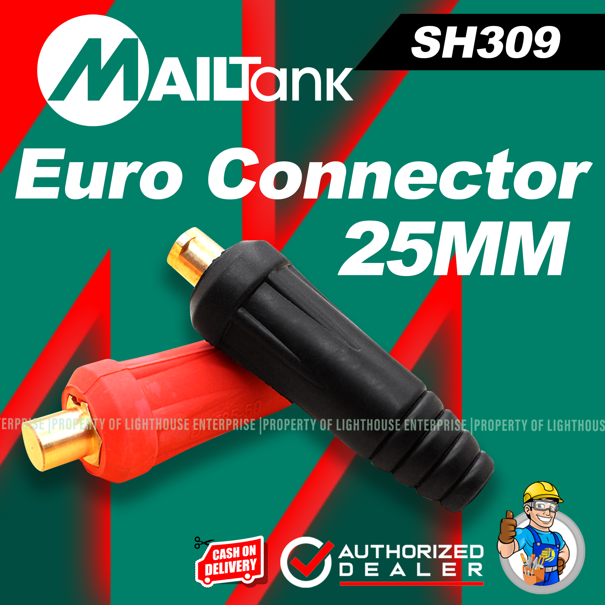 Mailtank Japan 25MM Euro Connector Set / Euro Welding Machine Connector ...
