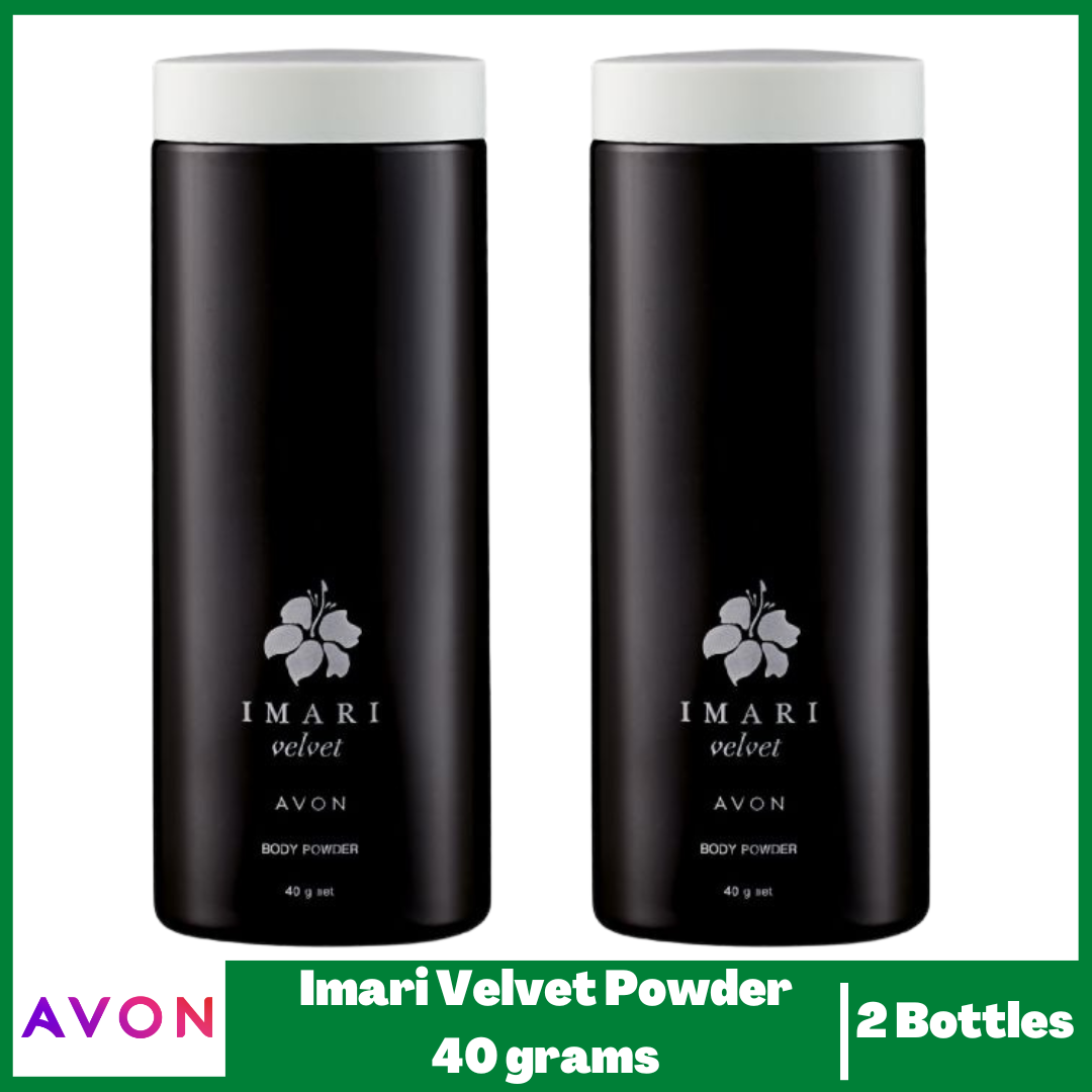 AVON IMARI Velvet Powder 40g ( 2 BOTTLES ) | Lazada PH