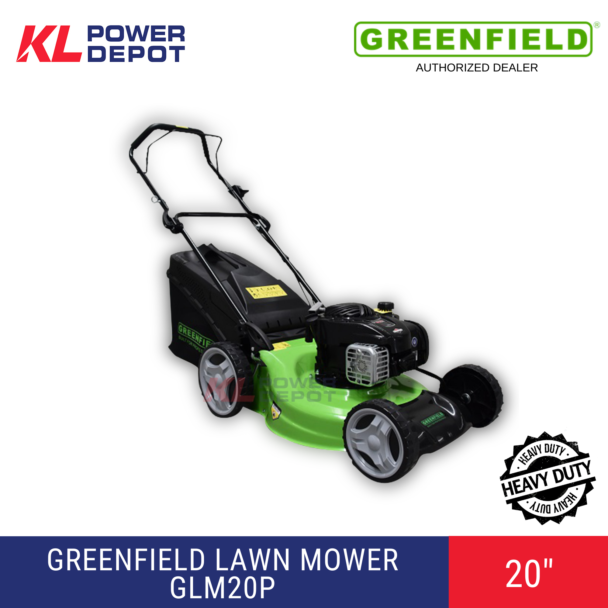 GREENFIELD LAWN MOWER GLM20P 20" | Lazada PH